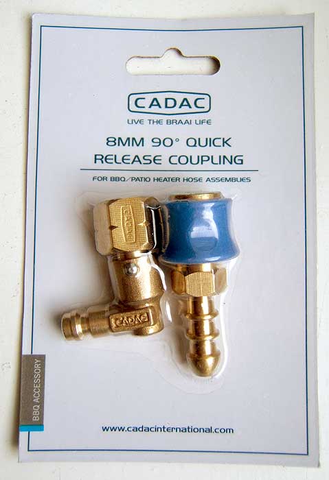 Cadac 8mm 90° Quick Release Coupling– Southwest Leisure Spares